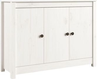 vidaXL vidaXL Buffet Wei&szlig; 100x35x74 cm Massivholz Kiefer