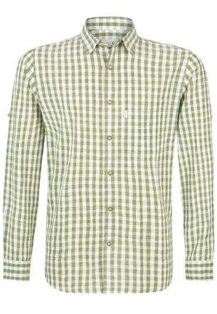 Stockerpoint Herren Marco Trachtenhemd, grün, 3XL