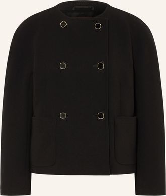 Max Mara Max Mara Studio Kastenjacke Ombrosa schwarz