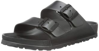 Birkenstock Unisex-Erwachsene Arizona Eva Pantoletten, Farbe: Anthrazit, Gr&ouml;&szlig;e: 37, Grau Metallic Anthracite
