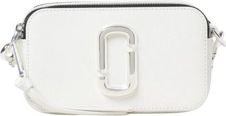 Marc Jacobs Femme, Sacs, Blanc, Taille: ONE Size Snapshot Mini Leather Crossbody