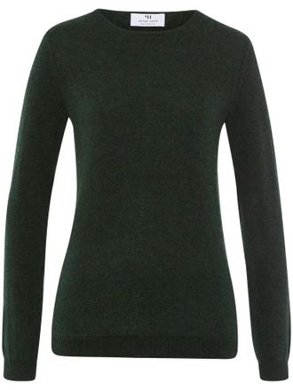 Peter Hahn Rundhals-Pullover aus 100% Premium-Kaschmir Peter Hahn gr&uuml;n