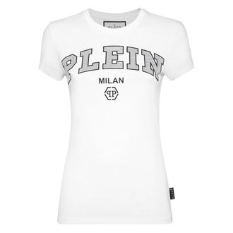 Philipp Plein Damen, Oberteile, Wei&szlig;, LGr&ouml;&szlig;e