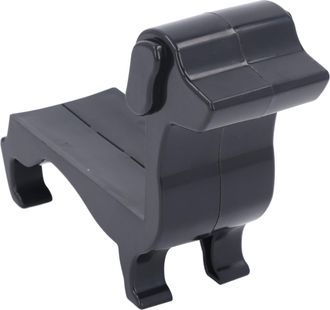 CHICIRIS Weinflaschenhalter mit Dackel, Bezaubernder Hunde-Organizer aus Kunststoff f&uuml;r den Esstisch oder die K&uuml;chenarbeitsplatte (Black)