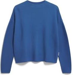 Armedangels Pull pour femme en coton bio MERINAA gauche gauche coupe ample, Dark Morning, XS