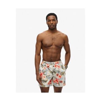 Superdry Shorts de bain Hawaiian Print 16 pouces