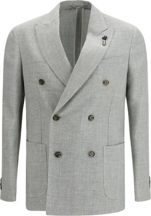 Lardini Homme, Costumes, Gris, Taille: L Giacca Roma Blazer