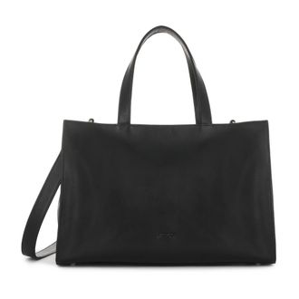 Kazar Schwarze klassische Handtasche mit zwei Griffen - - Bags - Damen - Schwarzk - ONE SIZE