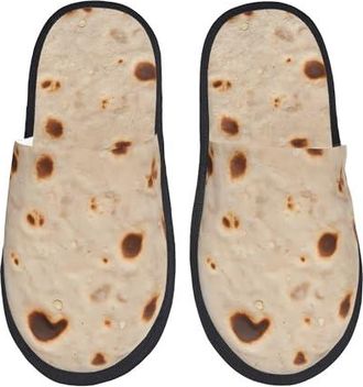 Generic Fourrure Pantoufles Tortilla Antid&eacute;rapant Pantoufles DHiver Chaud Chausson Hotel Pour Invit&eacute; Voyage H&ocirc;tel M