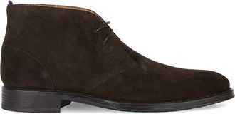 Paul Smith desert boots en daim à lacets - Marron