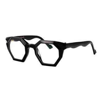 Yohji Yamamoto Lunettes Optiques Look 011 &Eacute;l&eacute;gantes - unisex - Accessoires - Noir - Taille: 47 MM