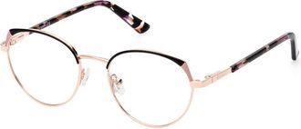 Guess unisex, Accessoires, Rose, Taille: 47 MM Monture de Lunettes Ronde