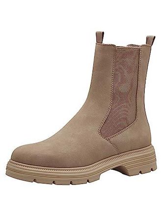 Tamaris Bottes végétaliennes pour femme, camel, 36 EU