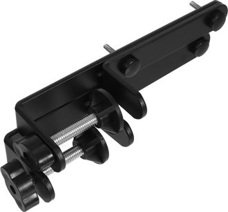 BESPORTBLE 2 St&uuml;ck Lochwandst&auml;nder aus Kohlenstoffstahl Platzsparender Tischklemme f&uuml;r Gaming und B&uuml;ro Schreibtisch Multifunktionaler Organizer mit Sichtschutz