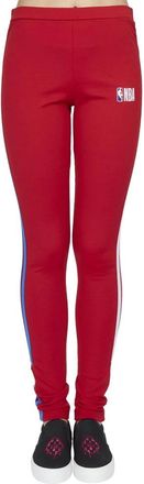 Marcelo Burlon Femme, Pantalons, Rouge, Taille: 40 FR NBA Track Pants