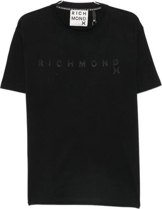 John Richmond Homme, Tops, Noir, Taille: M Ump26018Tsrsc Silkom