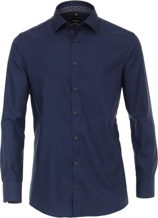 Venti Modern Fit - Herren Langarm Hemd (103522000), Größe:40, Farbe:Blau (108)
