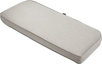 Classic Accessories 62-016-HGREY-EC Bankkissen-Kombination, konturiert, 104,4 x 45,7 x 7,6 cm, Grau meliert