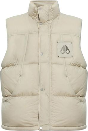 Moose Knuckles Everest Daunen-Puffer-Weste - - Jackets - Herren - Beige - XL