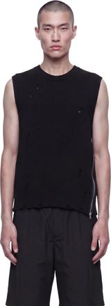 Undercover Distressed Knitted Vest
