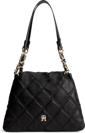 Tommy Hilfiger Shopper TH Monogram Quilted Tote