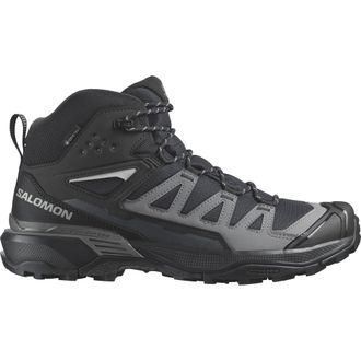 Salomon Herren X Ultra 360 Mid GTX Trekking Shoes, Black/Magnet/Pewter, 42 2/3 EU