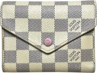 Louis Vuitton Portefeuille Victorine Pre-owned - Femme - Pre-owned - Beige - Taille: ONE Size