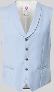 CG - Club of Gents Weste aus Viskose mit Schalkragen Modell PHILIPP