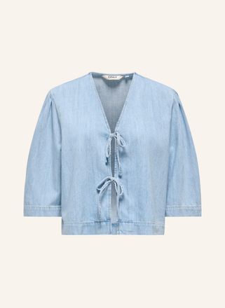 Only Jeansbluse Mit 3/4-Arm blau