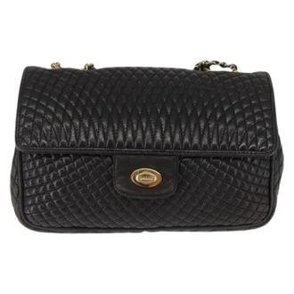Bally Pre-owned Ledertasche - - Pre-owned - Damen - Schwarzk - ONE SIZE