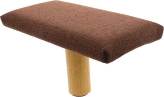 BESPORTBLE Balancehocker Meditationsbank aus Holz Ergonomischer Gebetshocker mit Weichem Kissen Ergonomisch für Meditation und Gleichgewichtsübungen