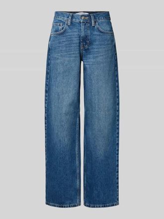 Topshop Wide Leg Jeans im 5-Pocket-Design Modell INCH