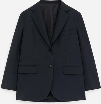 Arket Blazer Aus Wollmischung -Blau