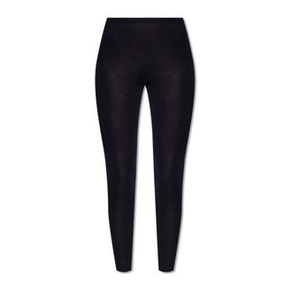 Hanro Seiden Kaschmir Leggings - - Trousers - Damen - Schwarzk - XS