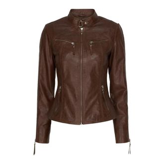 BTF-CPH Bikerjacke - - Jackets - Damen - Braun - M