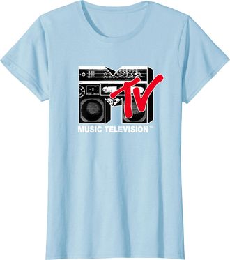 Giesswein Logo 80s Style Black and White Boombox T-Shirt