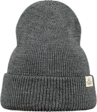 Barts Kinabalu Beanie, Béret Mixte, Gris (Dark Heather 0019), Taille Unique (Taille Fabricant: UNI)
