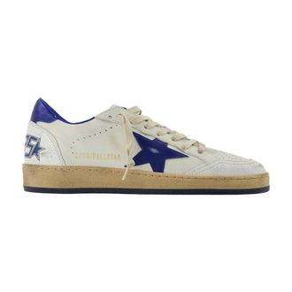 Golden Goose Mens Ball Star Sneaker White Calfskin