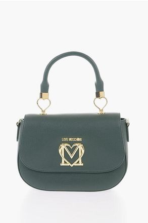 Moschino LOVE Faux Leather Handbag with Removable Shoulder Strap size Unica