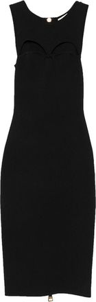 Elisabetta Franchi Robe Au Genou - Noir