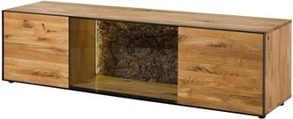 Massivmoebel24 Lowboard Wildeiche 200x53x55 natur geölt starnberg 11