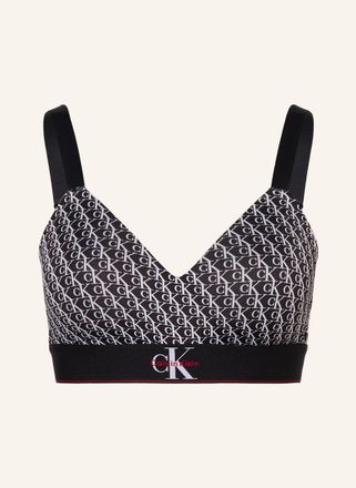 Calvin Klein Bustier Graphic Monogram schwarz