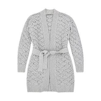 Eleventy Femme, Pulls, Gris, Taille: 42 FR Cardigan
