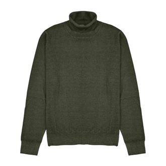 Gran Sasso Rollkragenpullover - - Knitwear - Herren - Gr&uuml;n - S