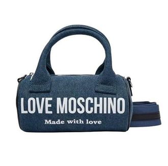 Moschino Sac femme &agrave; main/bandouli&egrave;re Love denim bleu BS26MO34 JC4061PP1OLG170A Taille du sac: PETIT