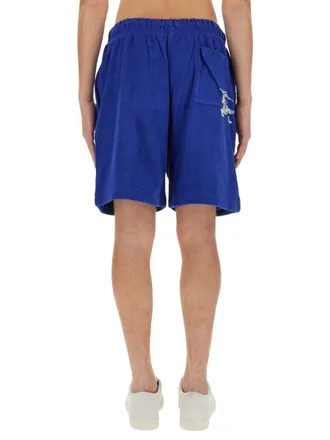 Burberry Cotton Bermuda Shorts - Blue