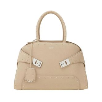 Ferragamo Hug Handtasche - - Bags - Damen - Beige - ONE SIZE