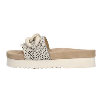 Maruti Pixelprint Ponyhair Schlappen - - Shoes - Damen - Mehrfarbig - 41 EU