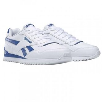 Reebok Royal Glide Klassisch Sneaker f&uuml;r Herren (Wei&szlig;/Blau)