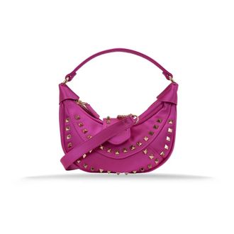 La Carrie Femme, Sacs, Rose, Taille: ONE Size Sac à bandoulière pour femme avec fermeture éclair, bouton magnétique